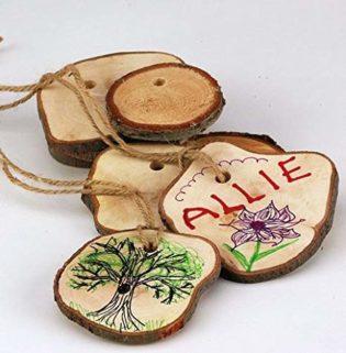 Easy Nature Play with Tree Cookies – Childhood By Nature