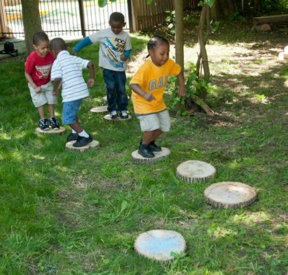 Easy Nature Play with Tree Cookies – Childhood By Nature